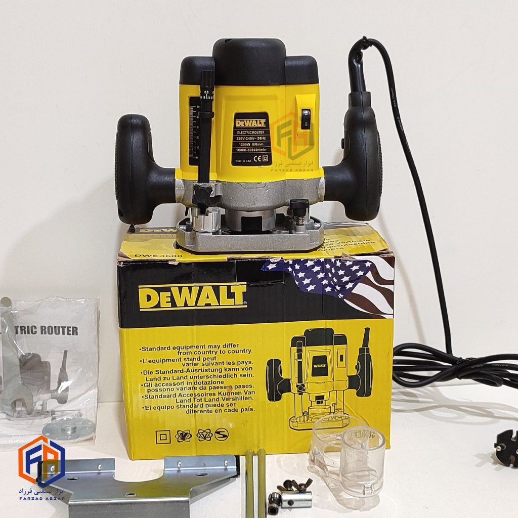 اور فرز بزرگ دیوالت مدل DWE 2500 - فروشگاه ابزارآلات فرزاد