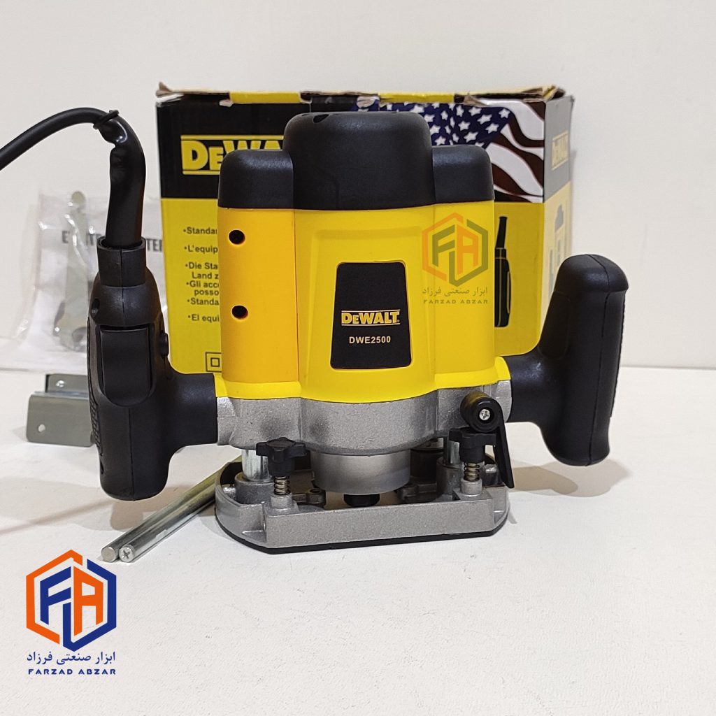 اور فرز بزرگ دیوالت مدل DWE 2500 - فروشگاه ابزارآلات فرزاد