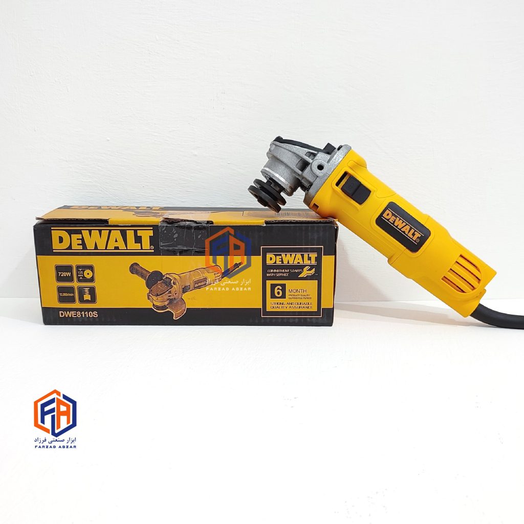 مینی فرز دیوالت مدل DWE8110S - فروشگاه ابزارآلات فرزاد